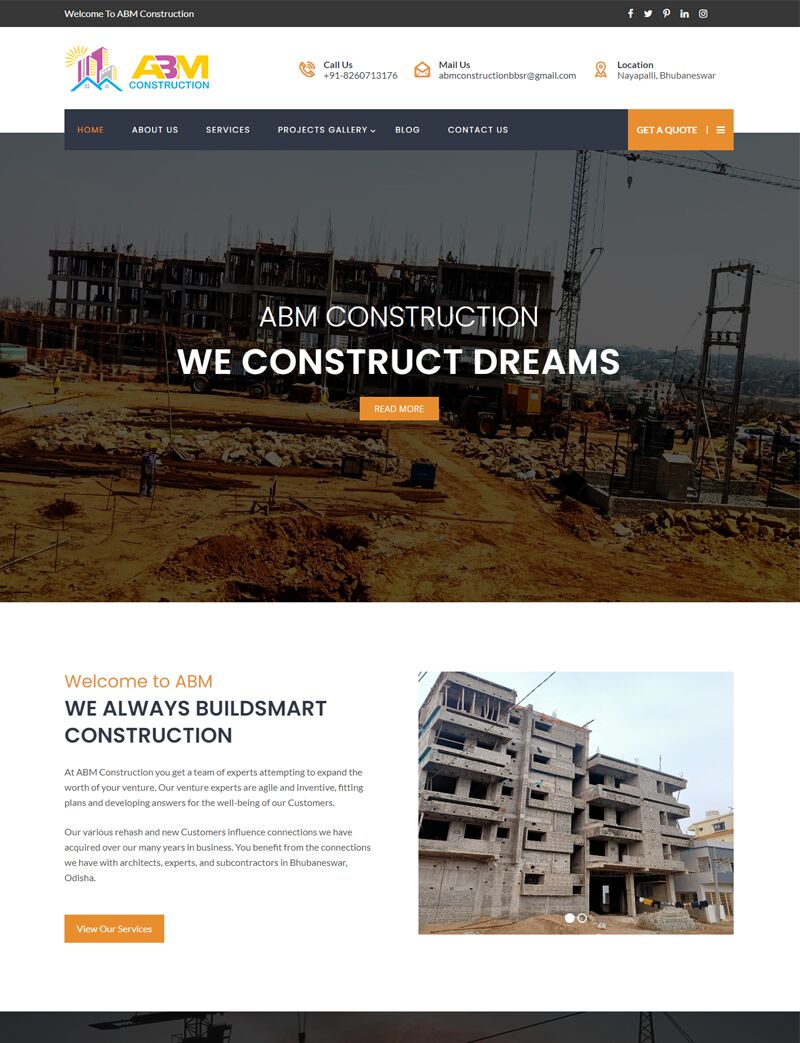 ABM Construction - 64 Byte IT Solution